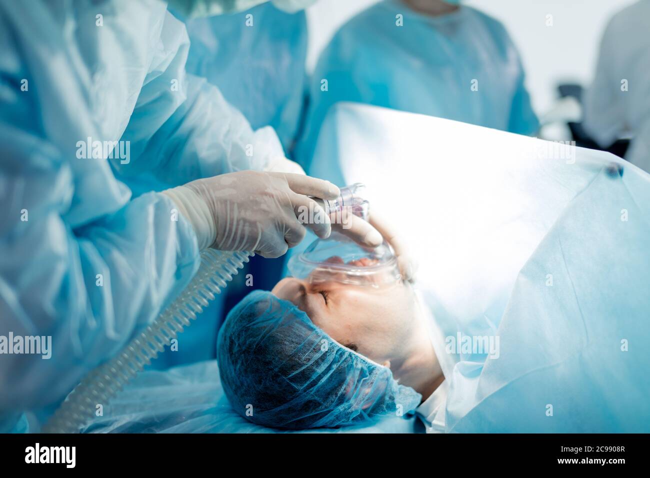 Anesthetic Mask High Resolution Stock Photography and Images - Alamy