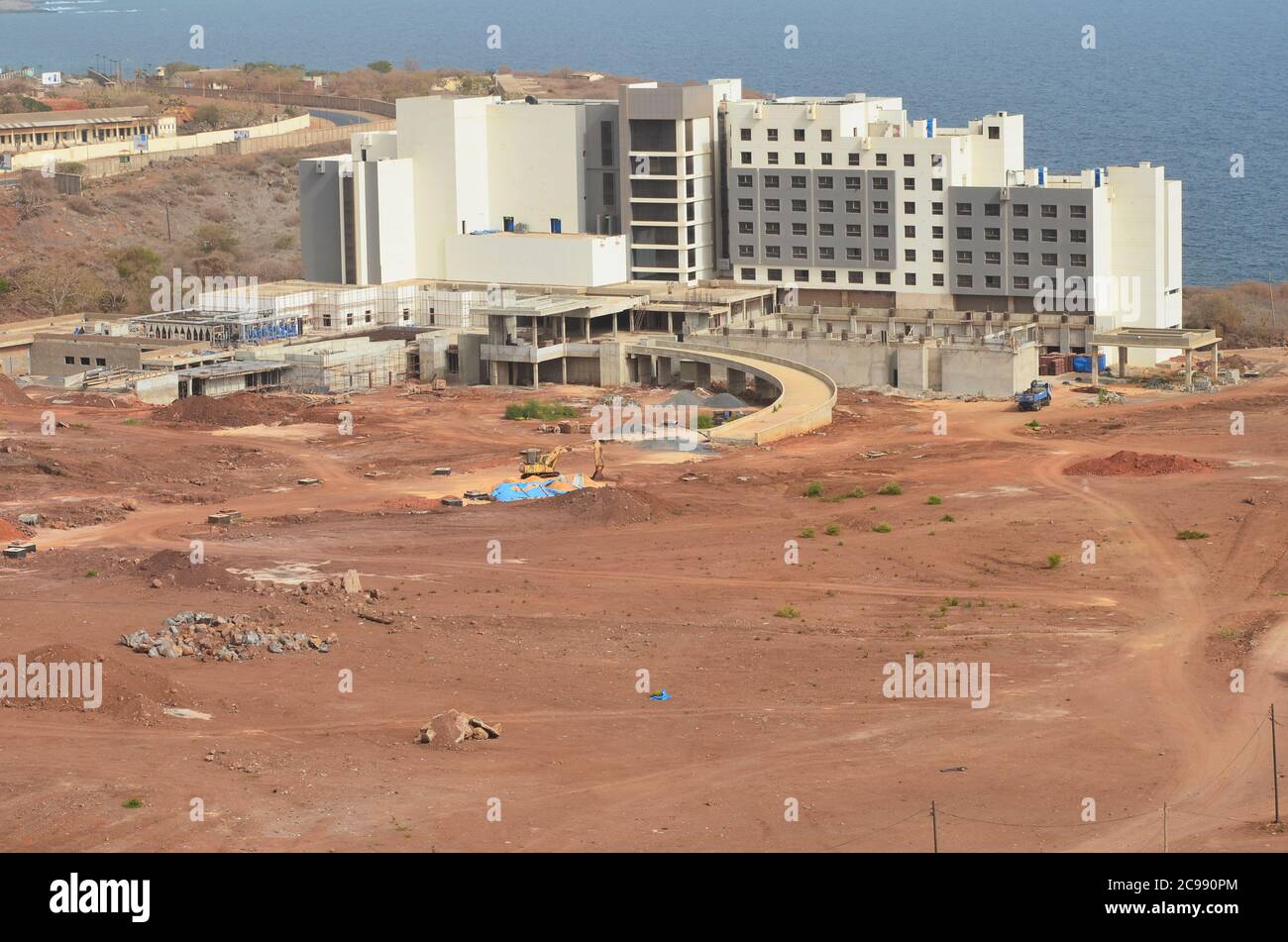 West africa housing construction hi-res stock photography and images ...