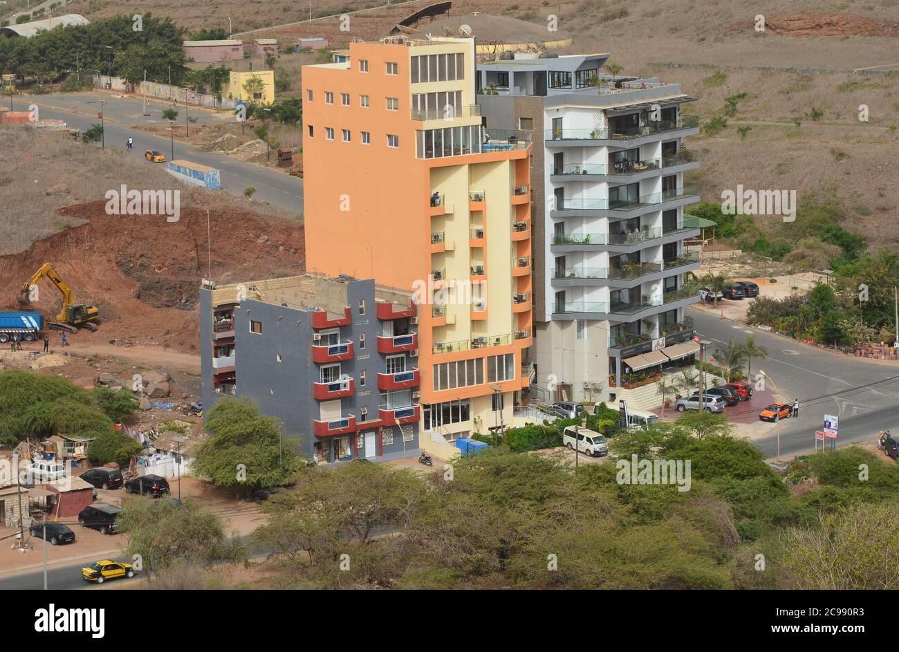 West africa housing construction hi-res stock photography and images ...