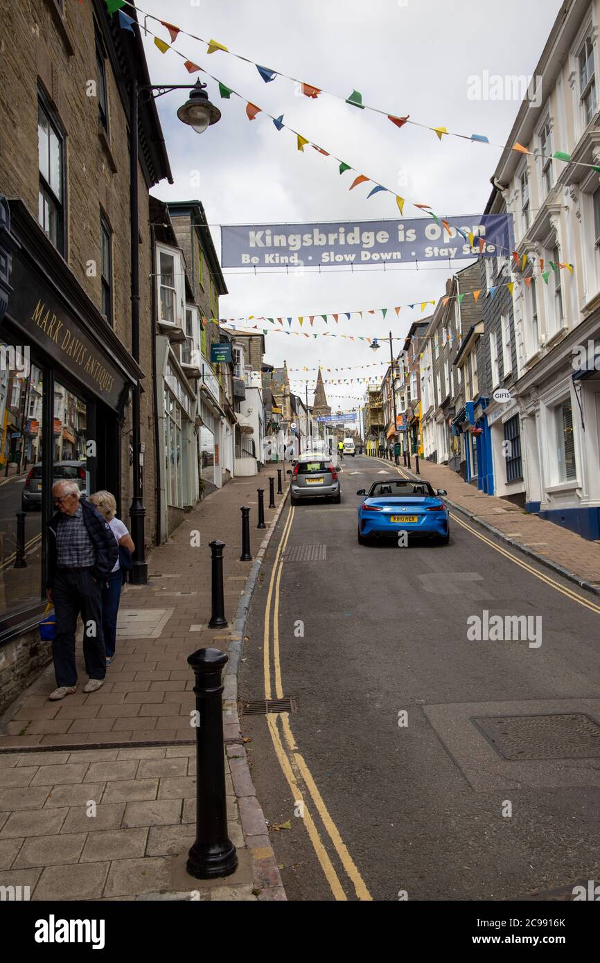 Kingsbridge is open hi-res stock photography and images - Alamy