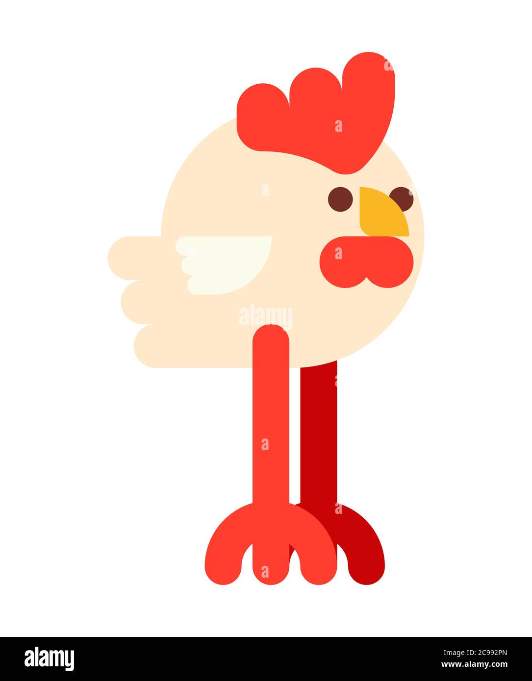 Baby cockerel Stock Vector Images - Alamy