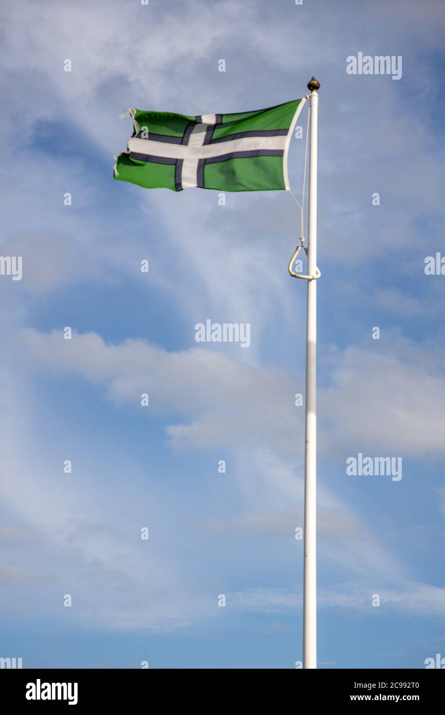 Devon flag hi-res stock photography and images - Alamy