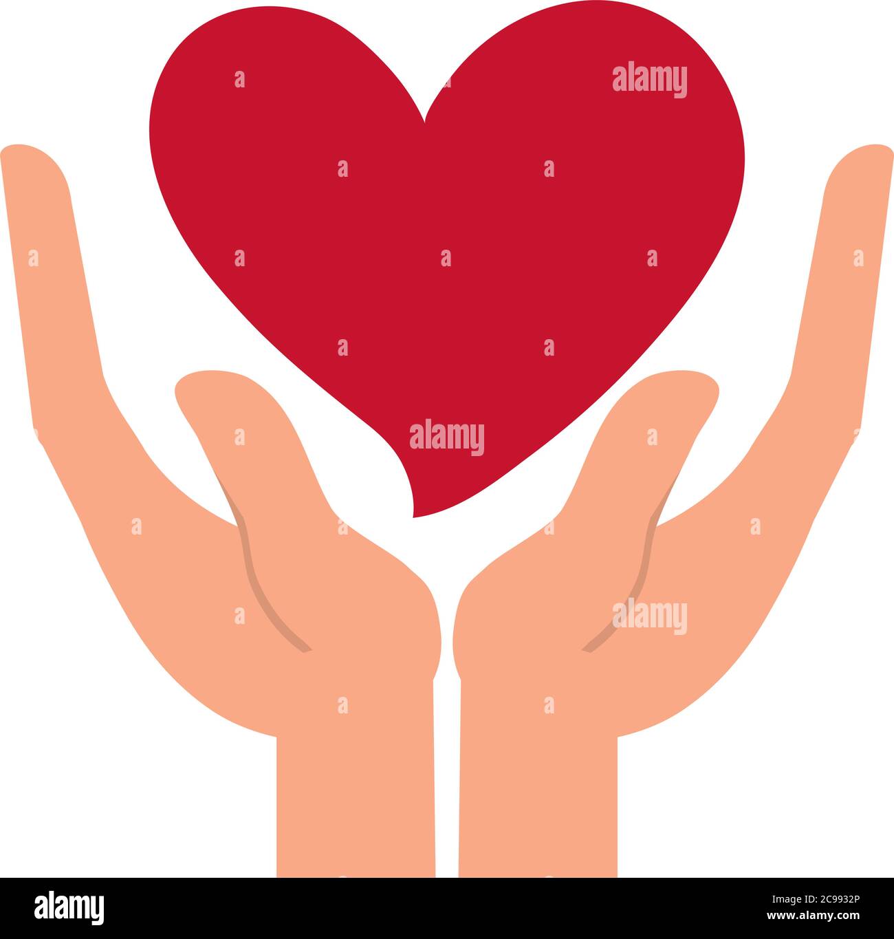 Lovers hands white background Stock Vector Images - Alamy