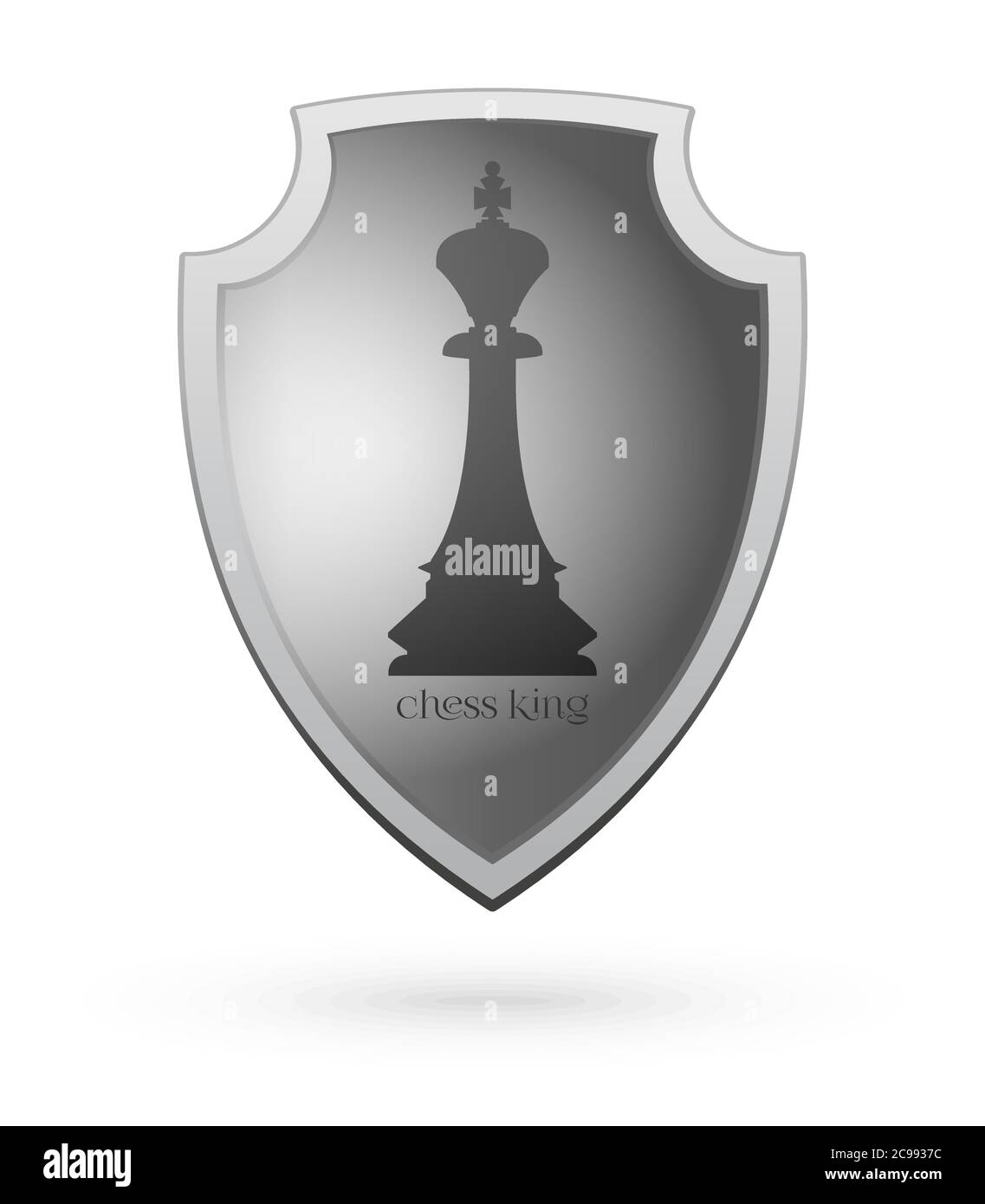 King chess piece Stock Vector Images - Alamy