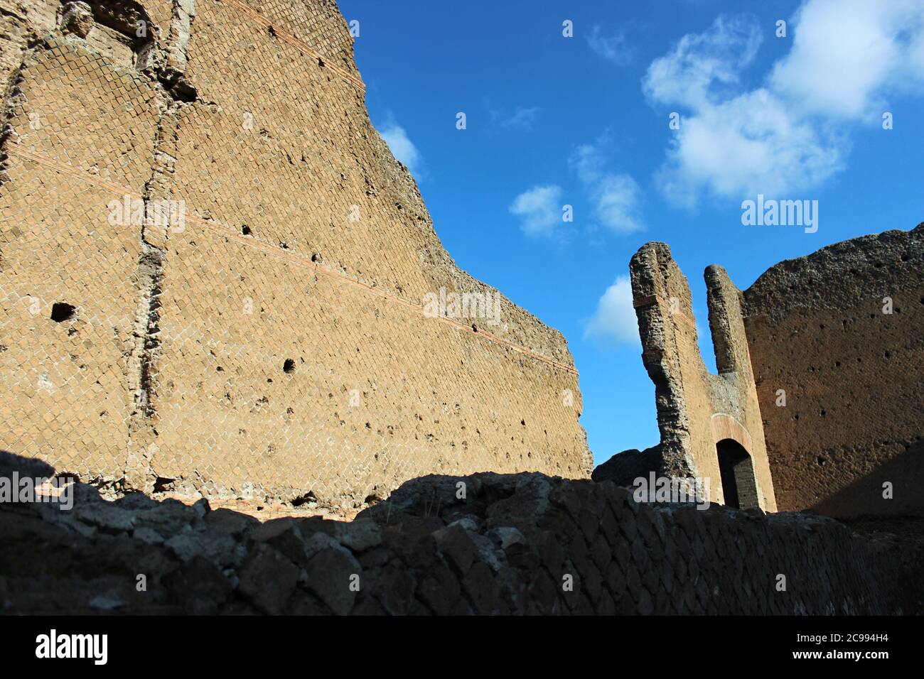 Opus reticulatum (also known as reticulated work) is a form of ...