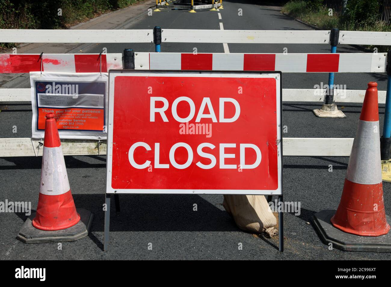 Temporary Road Closures High Resolution Stock Photography and Images ...