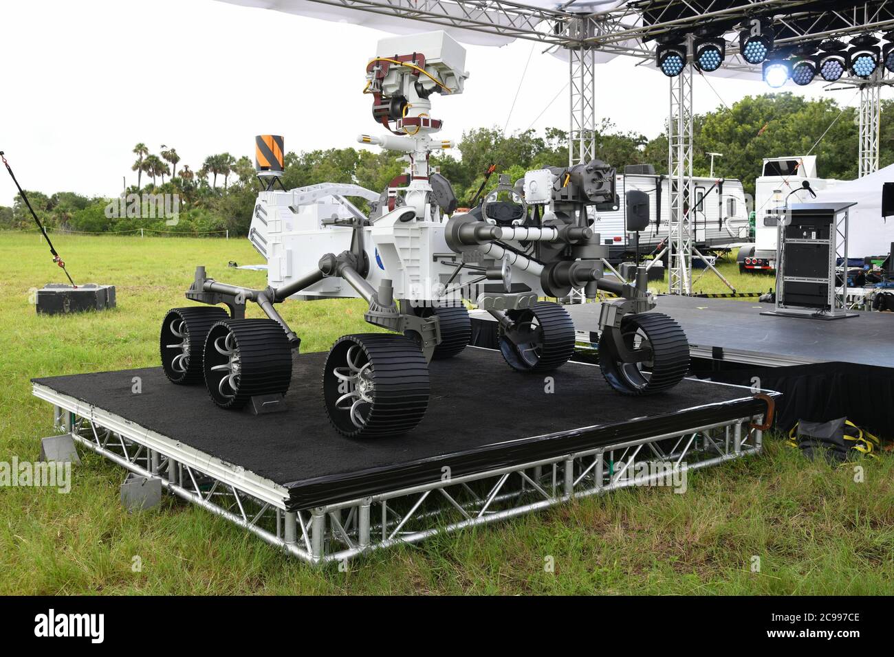 Mars Curiosity Rover Scale Model