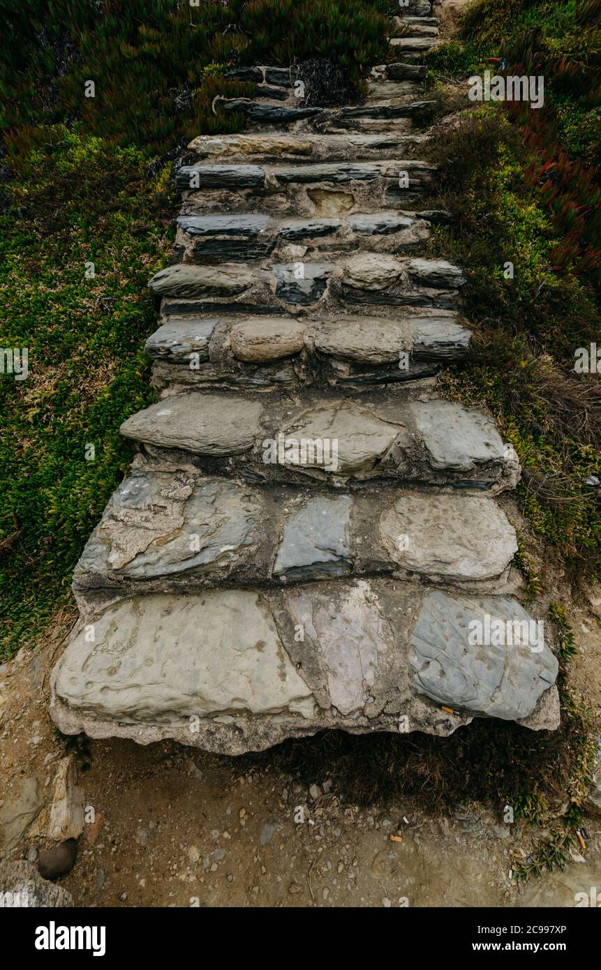 Rocky stairs hi-res stock photography and images - Alamy