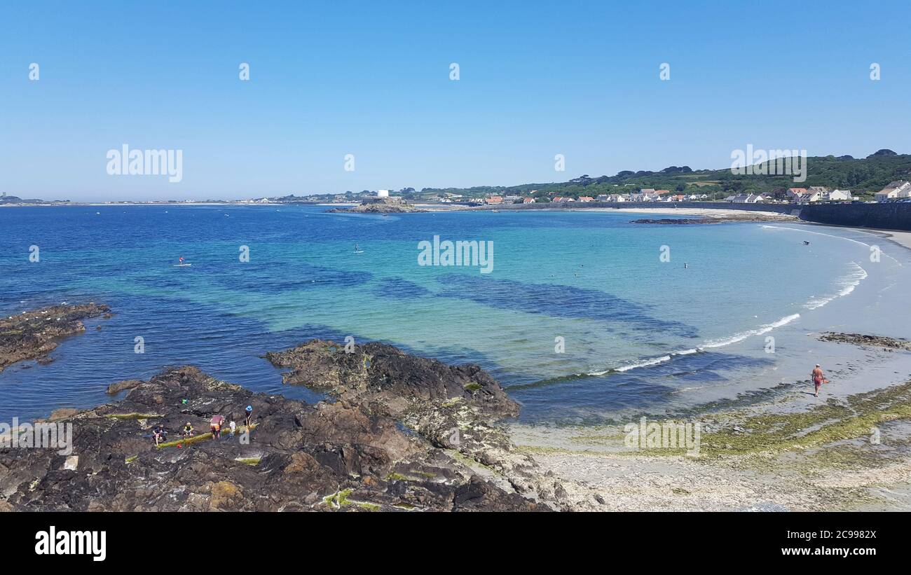 Fort Grey, Cup and Saucer, Rocquaine Bay, Torteval, Guernsey Channel ...