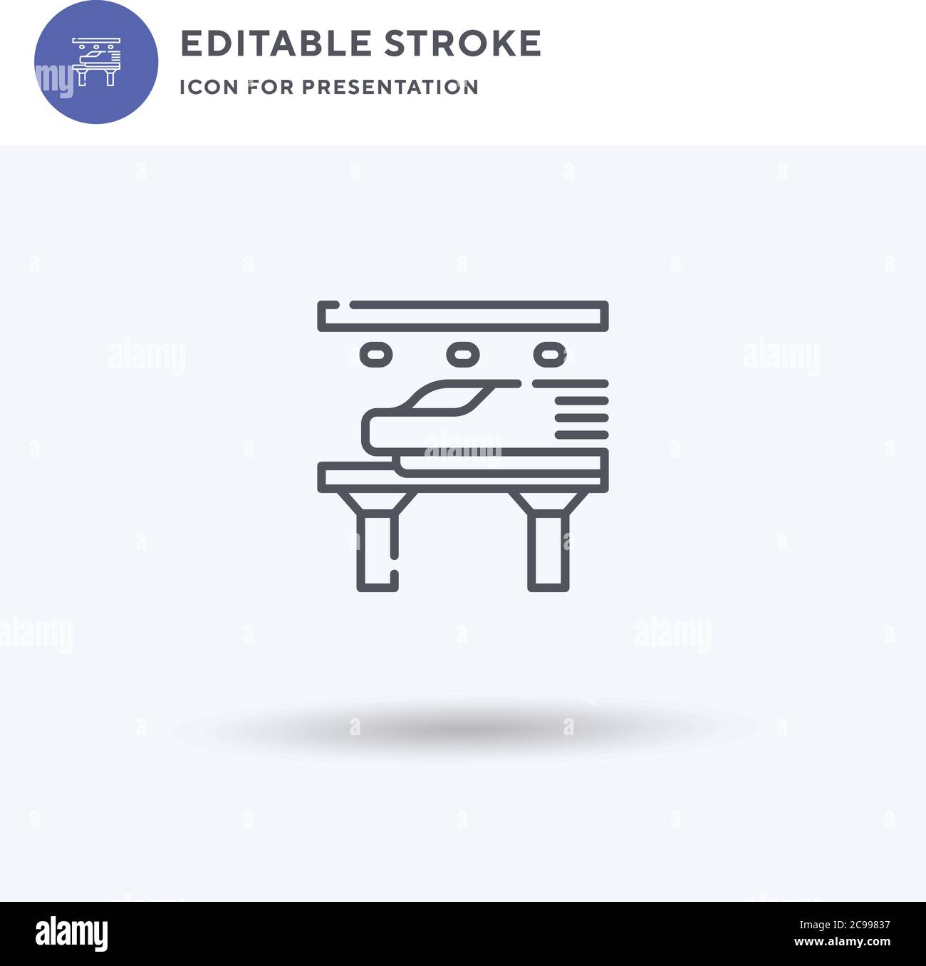 Width icon vector, filled flat sign, solid pictogram isolated on white ...