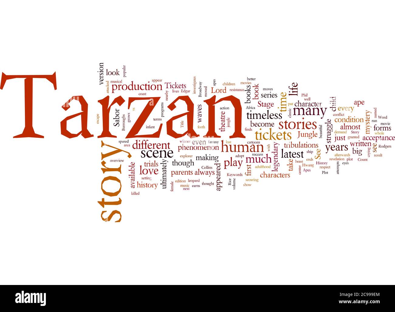 Tarzan Cut Out Stock Images & Pictures - Alamy