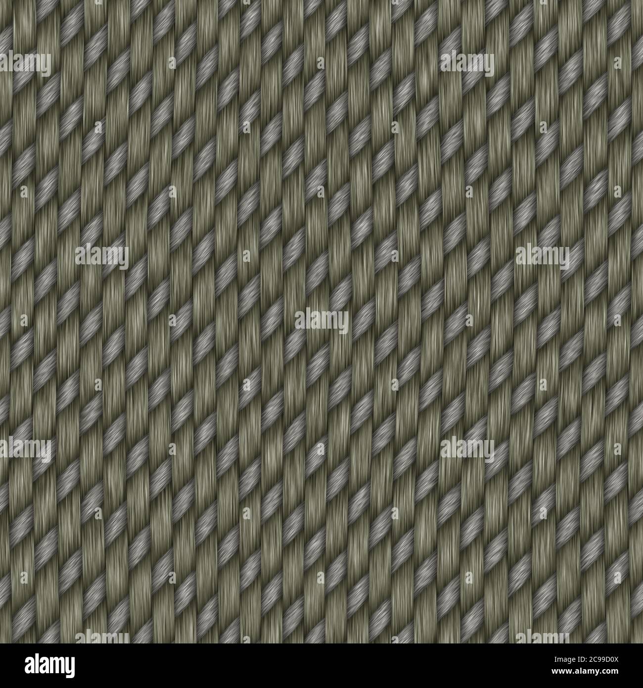 Seamless woven yarn texture background. Realistic wool thread warp weft ...