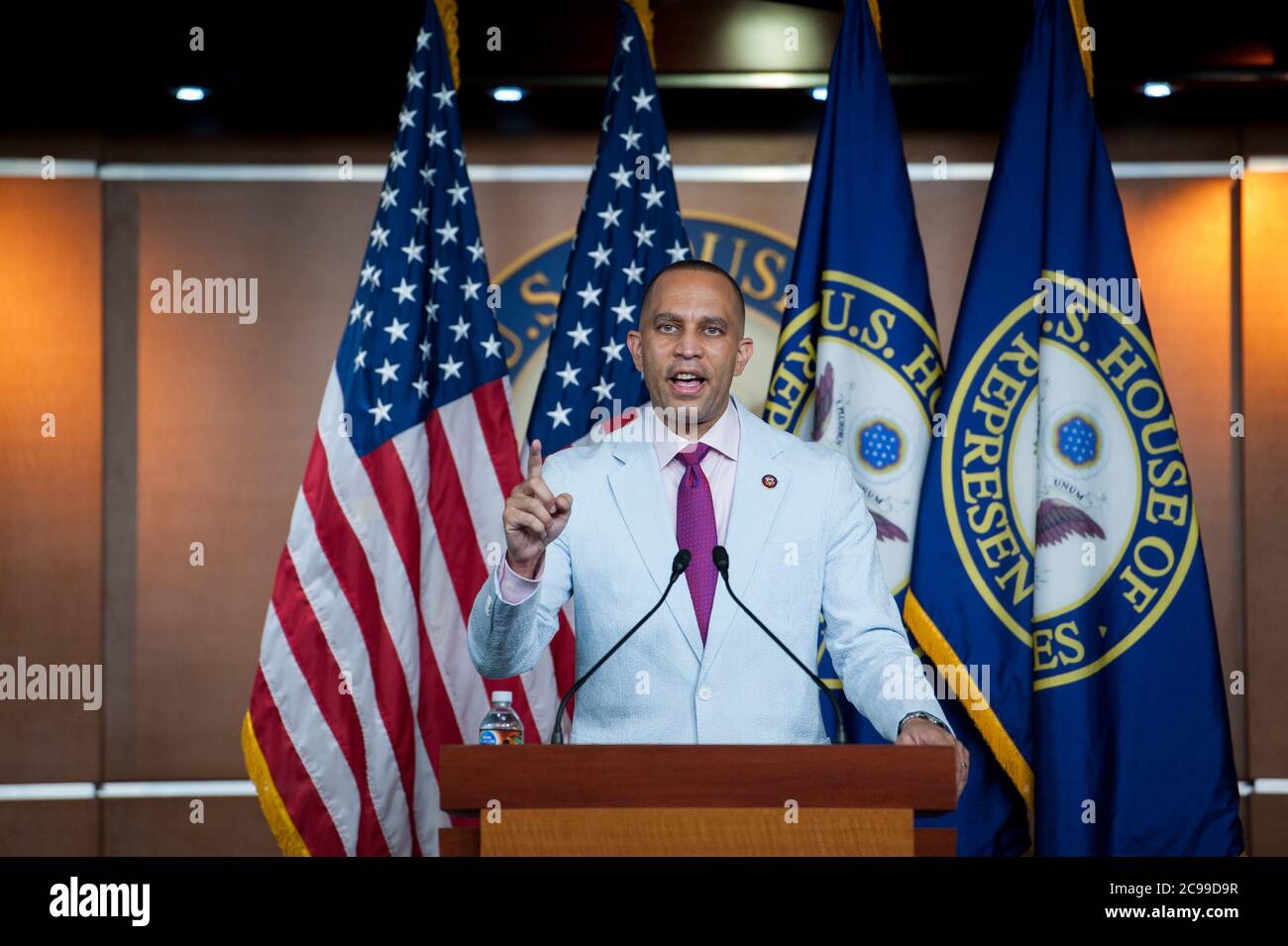Democratic Caucus Chair United States Representative Hakeem Jeffries ...