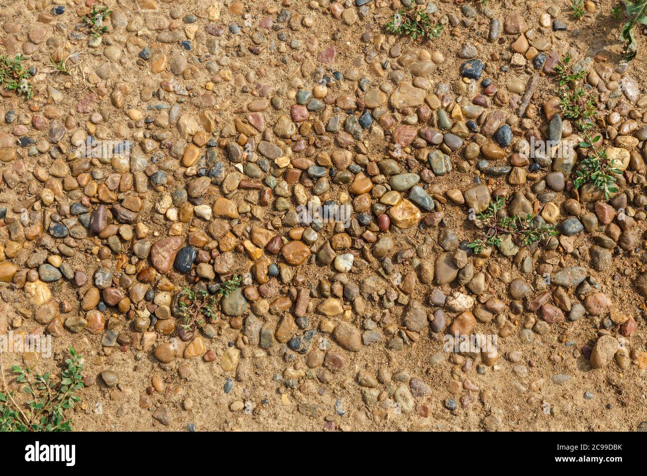 Small road stone background. Gravel surface and texture Stock Photo - Alamy