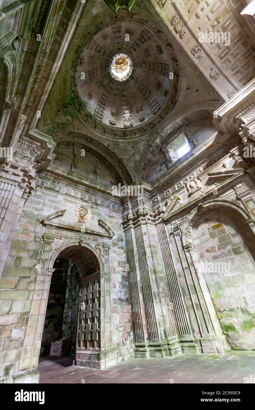 Capilla del rosario, Sobrado Abbey, Sobrado, Galicia, Spain Stock Photo ...