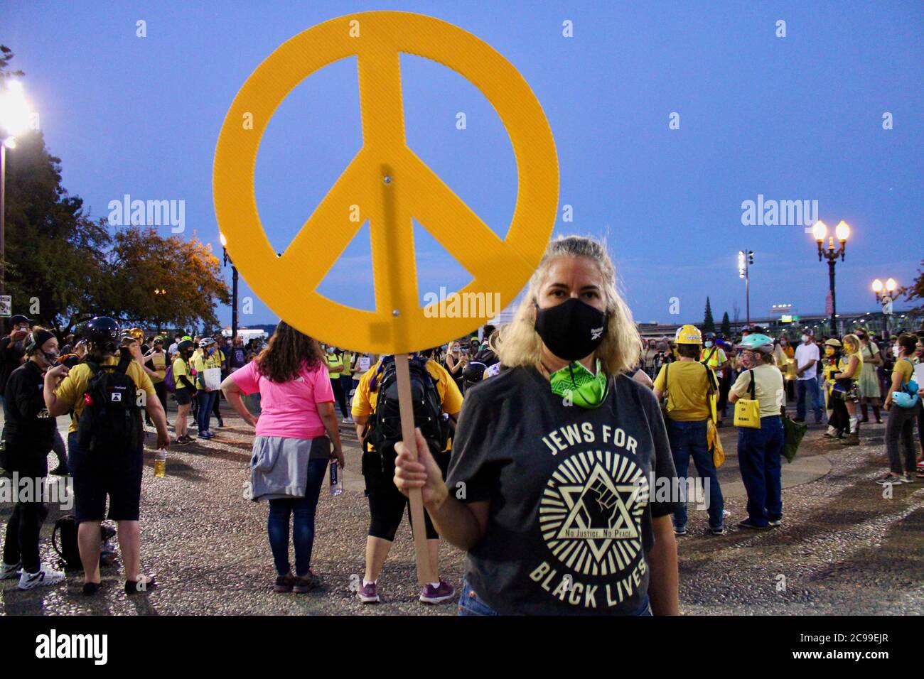 Portland, Oregon, USA. 28th July, 2020. Portland Protests: A ...