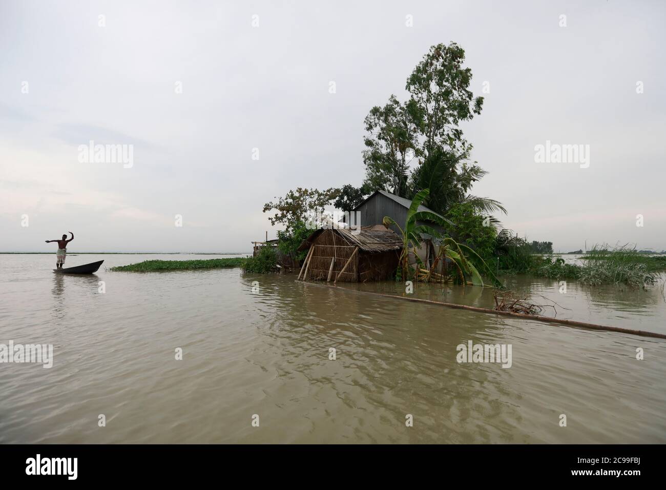 Padma river flood, bangladesh hi-res stock photography and images - Alamy