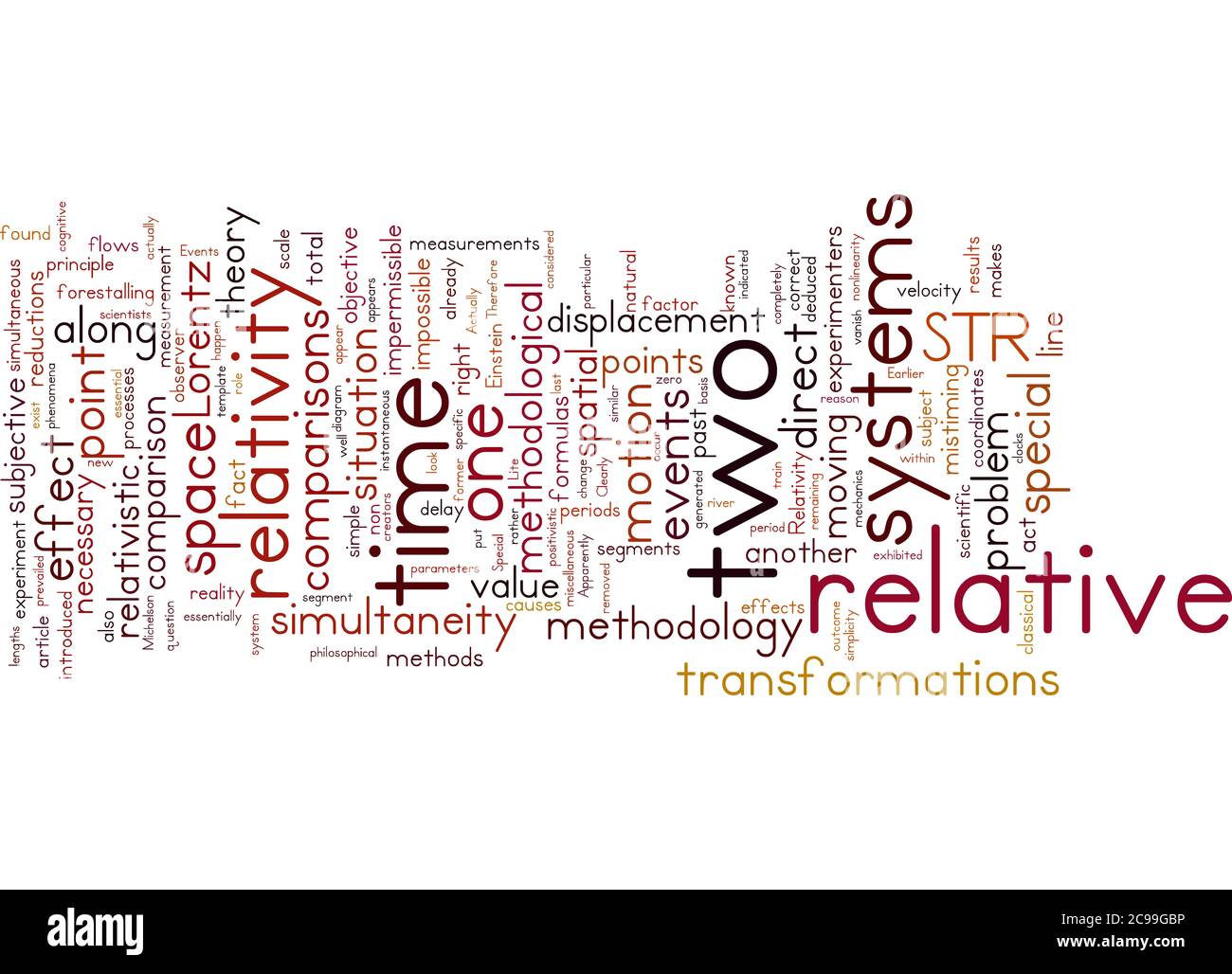 Theory Of Special Relativity High Resolution Stock Photography and ...