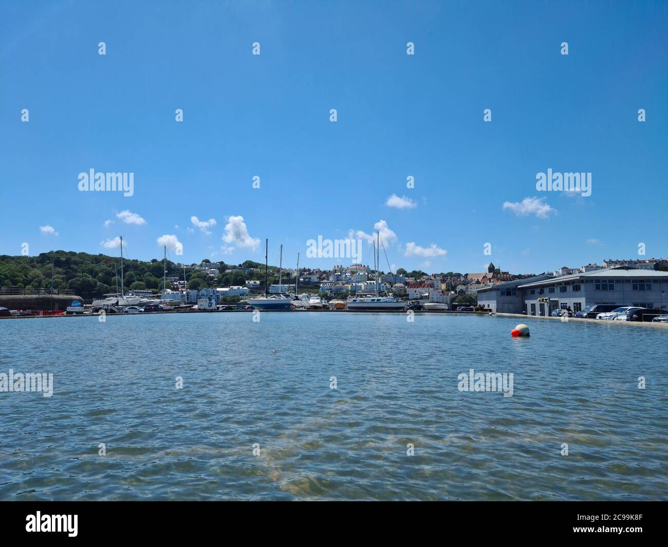 Model Yacht Pond, St Peter Port, Guernsey Channel Islands Stock Photo ...