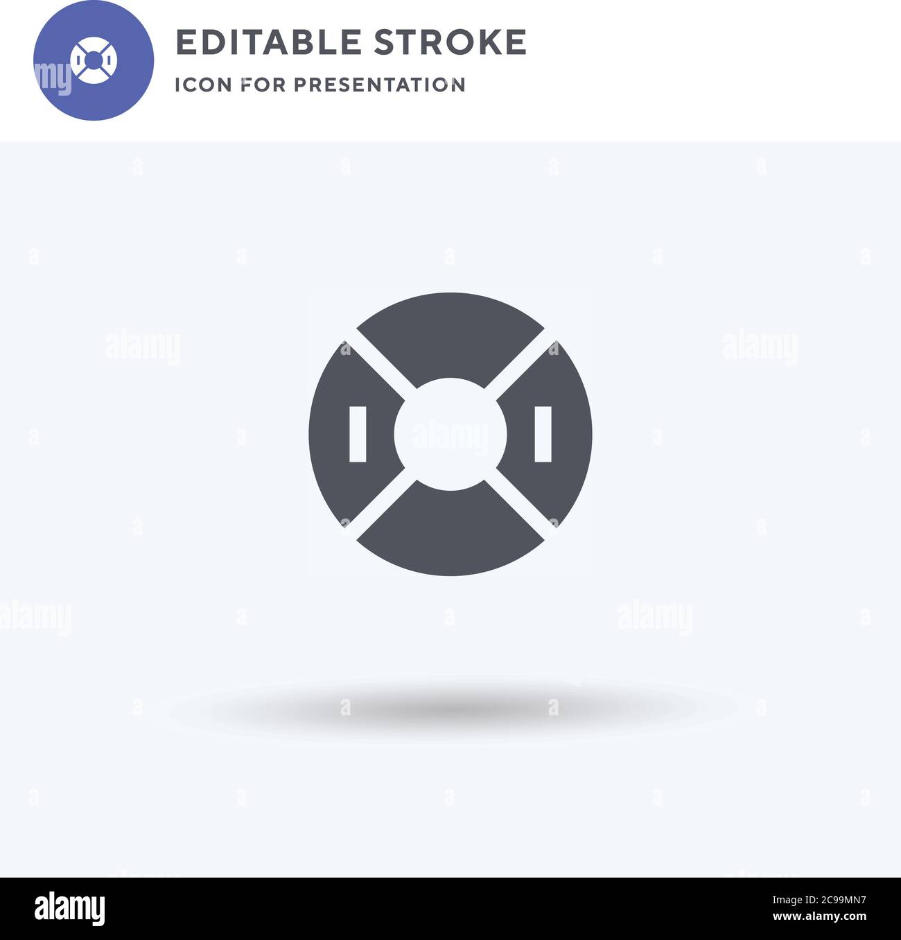 Float icon vector, filled flat sign, solid pictogram isolated on white ...