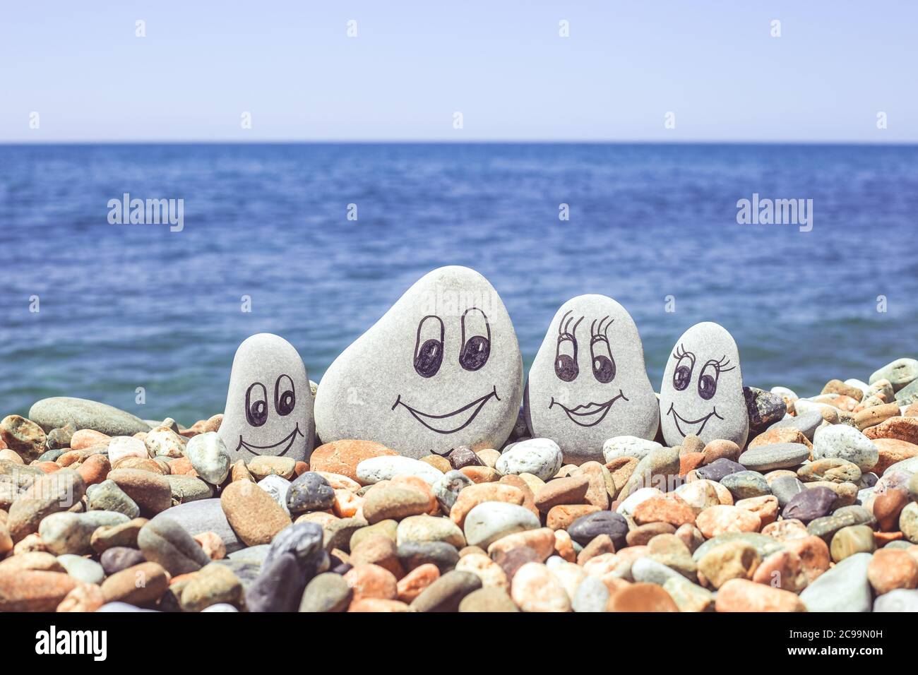 Happy stones hi-res stock photography and images - Alamy