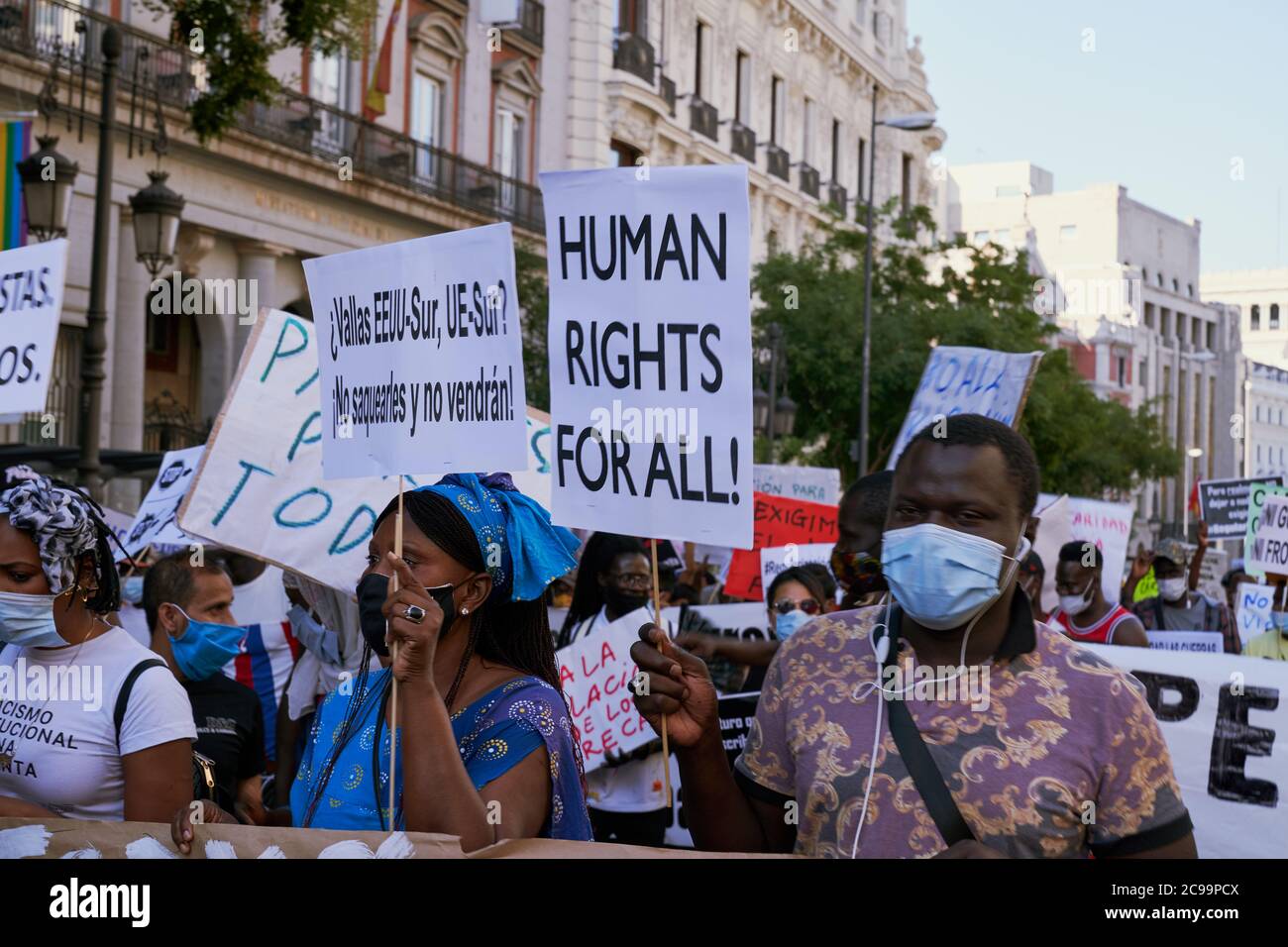 Human rights protest hi-res stock photography and images - Alamy