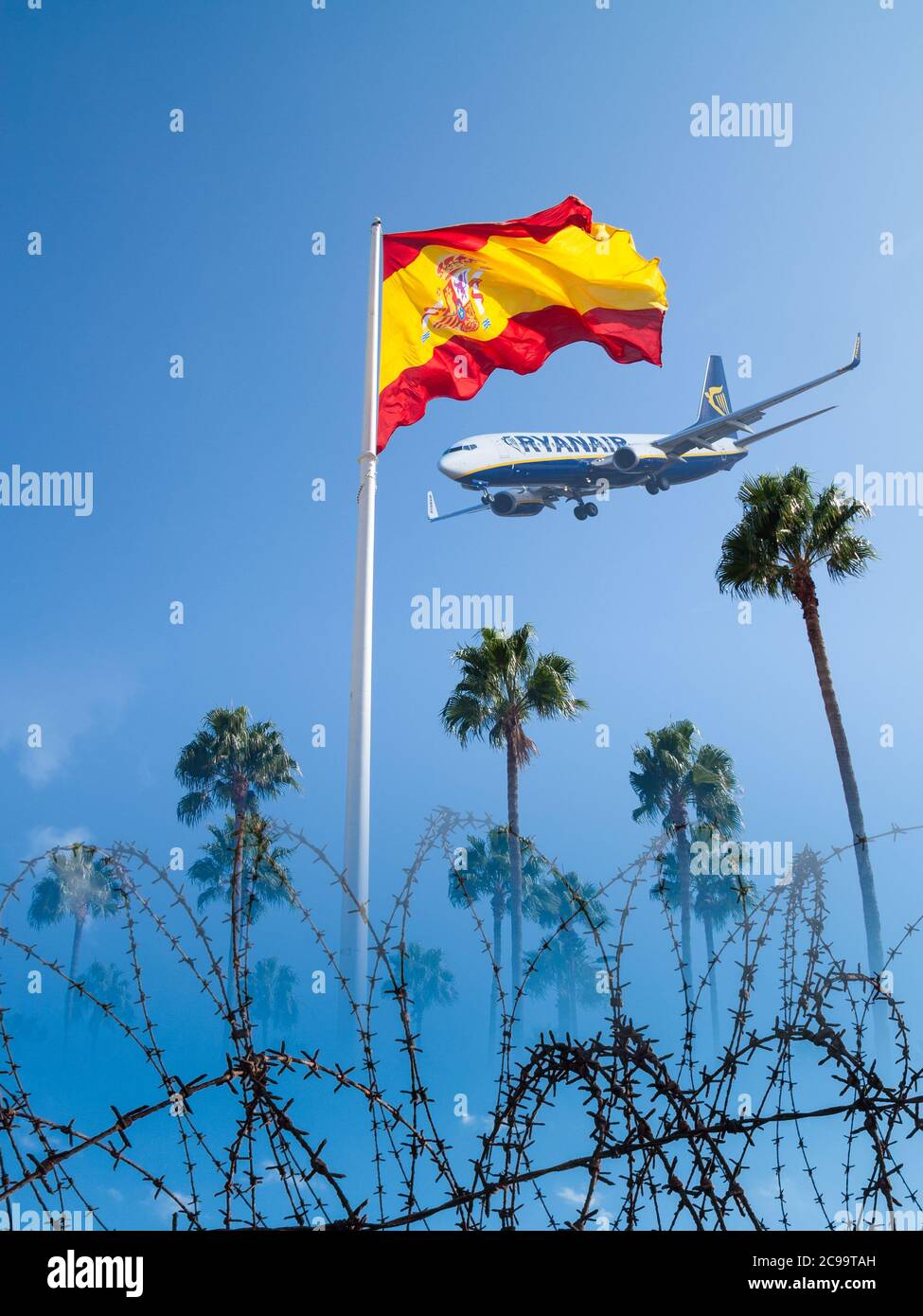 Plane flag hi-res stock photography and images - Alamy