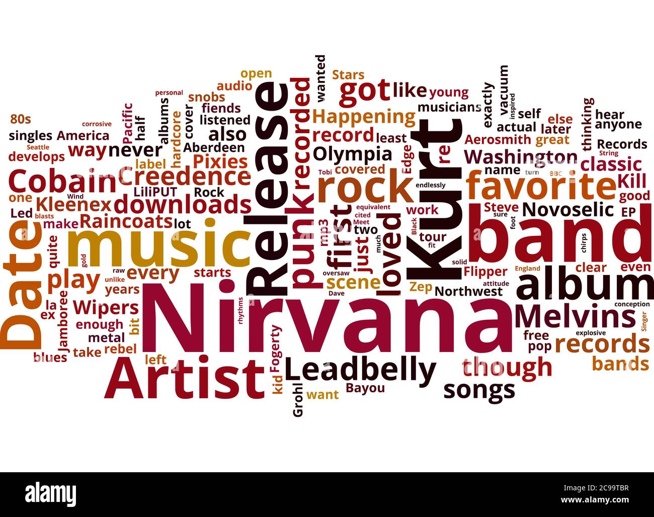 Nirvana Word High Resolution Stock Photography and Images - Alamy