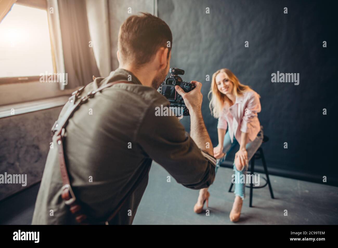 Active creative process hi-res stock photography and images - Alamy
