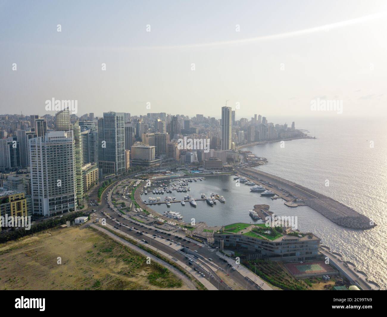 Aerial view of beirut hi-res stock photography and images - Alamy