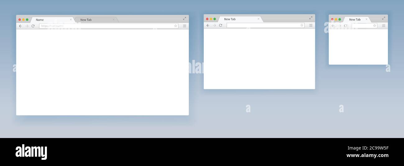 Browser Interface Window Concept Internet Browser Mockup Browser