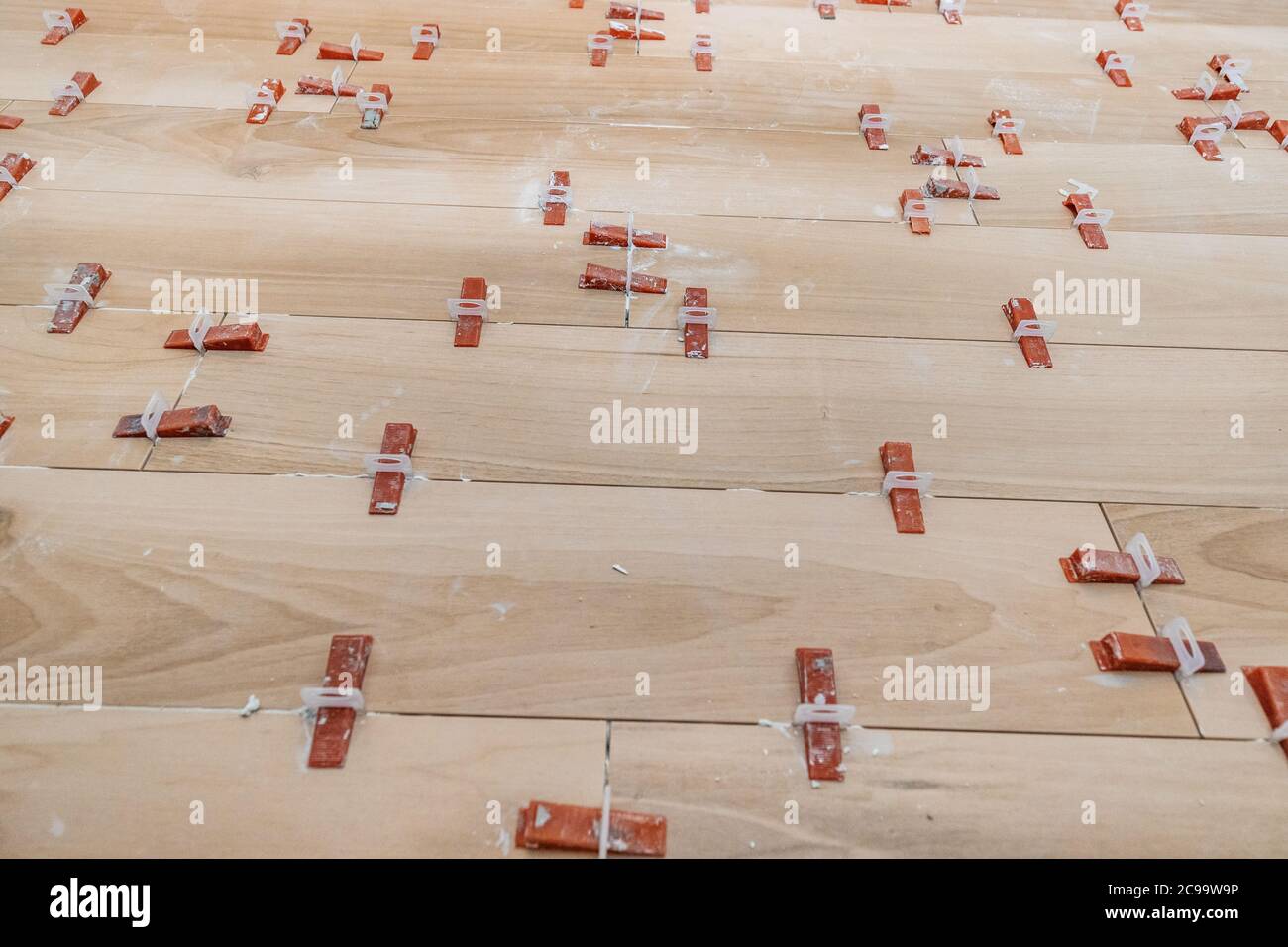 Tile floor installation in bathroom - Home improvement remodeling ...