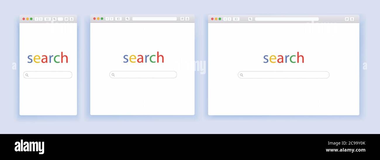 Computer screen search bar hi-res stock photography and images - Alamy