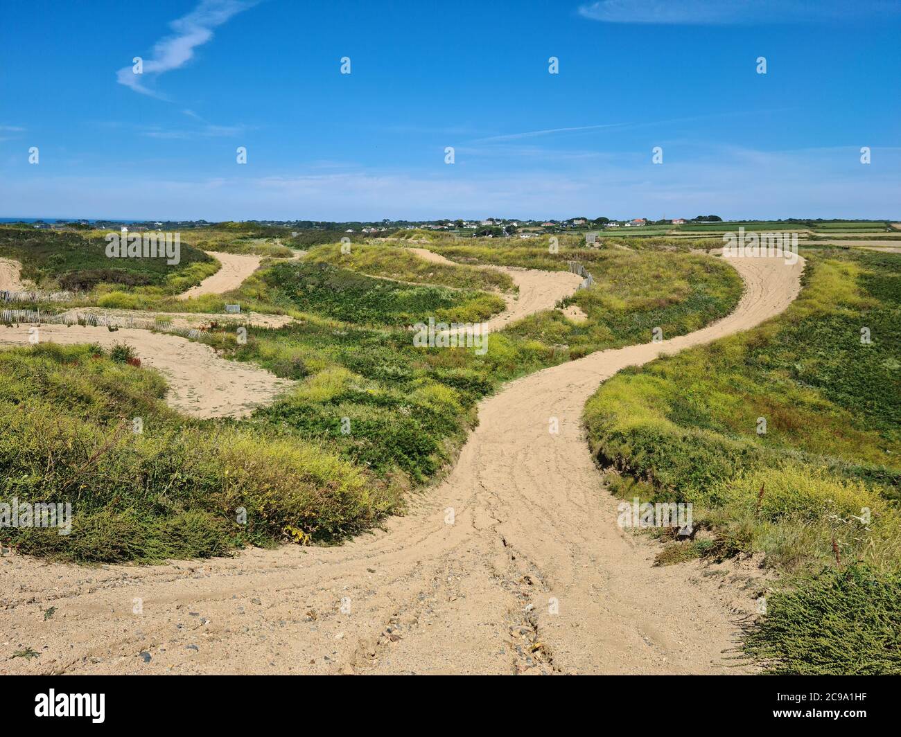 Pleinmont, Motocross Track, Torteval, Guernsey Channel Islands Stock ...