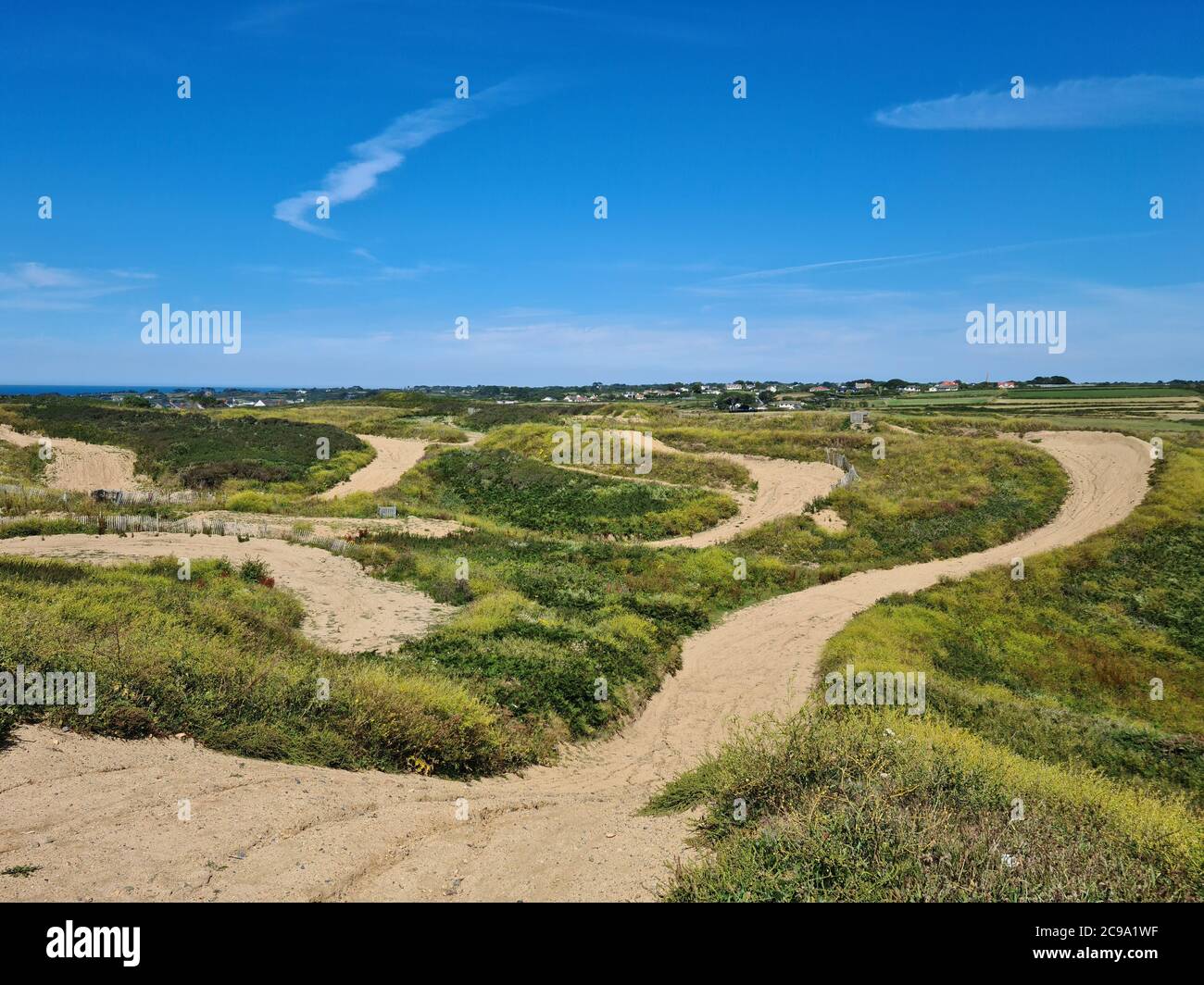 Pleinmont, Motocross Track, Torteval, Guernsey Channel Islands Stock ...
