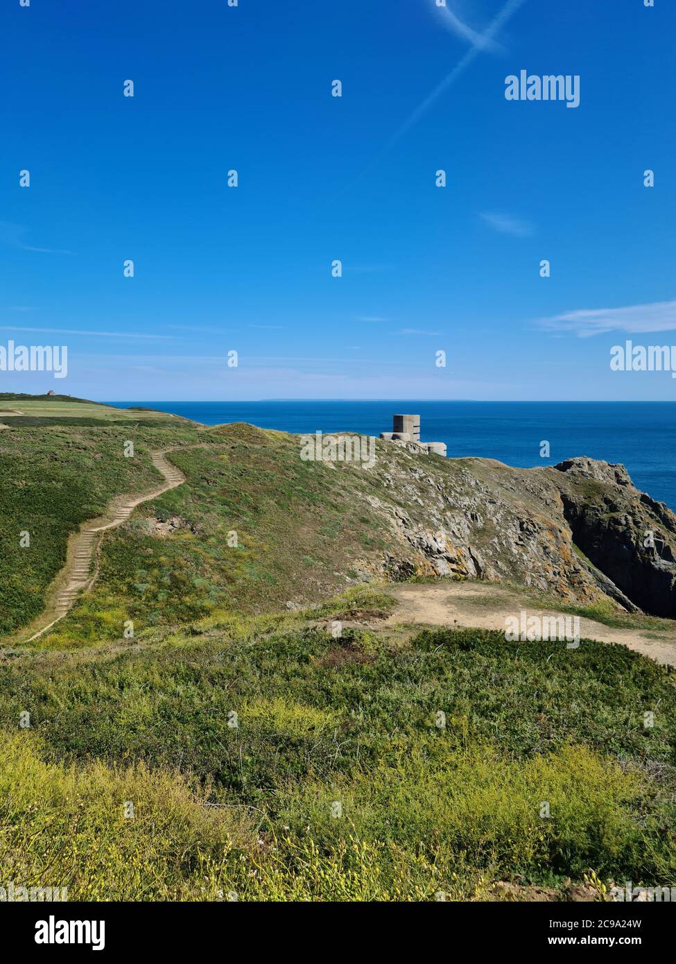 Pleinmont Observation Tower MP4 L'Angle, Torteval, Guernsey Channel ...