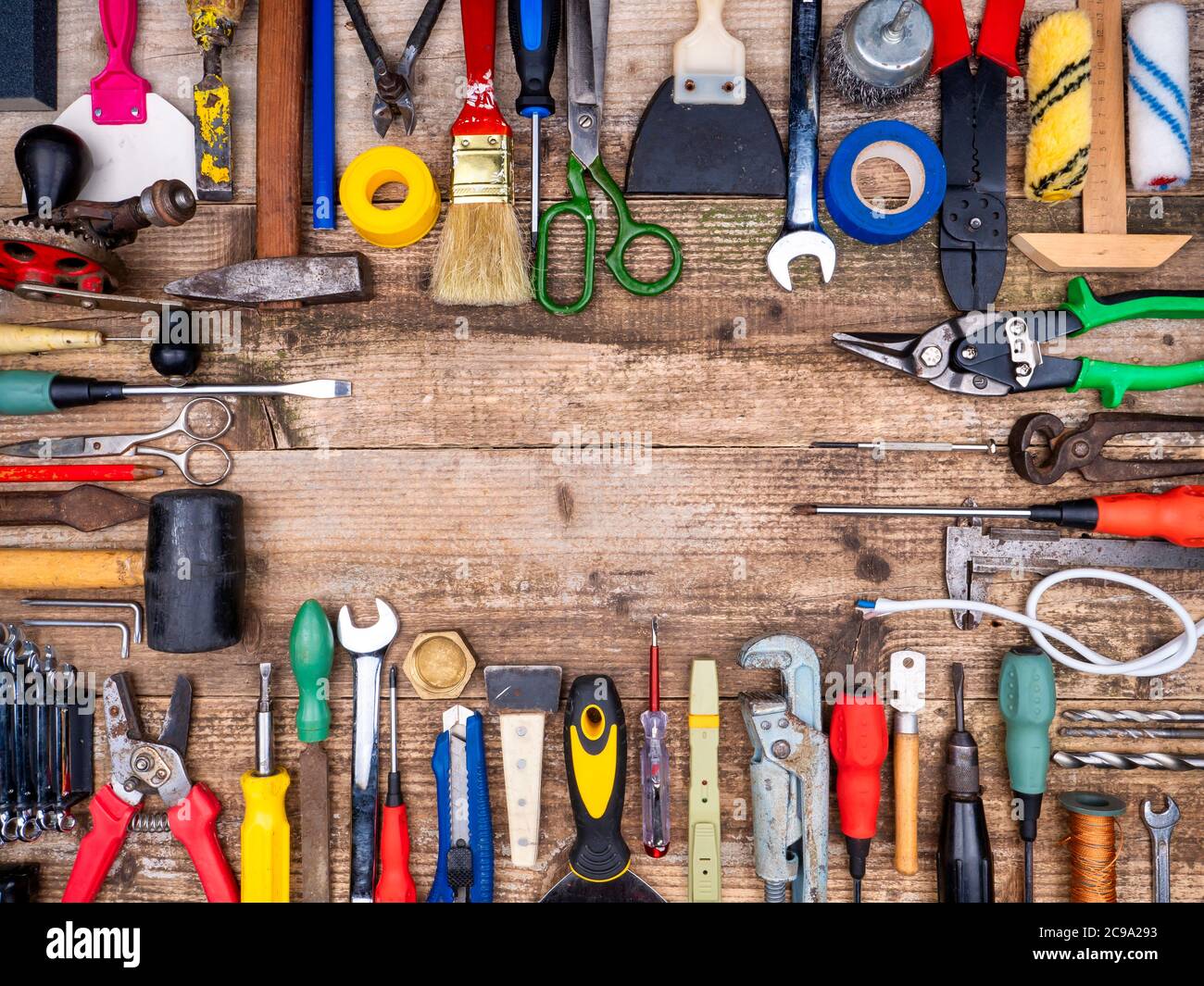 Tool frame hi-res stock photography and images - Alamy
