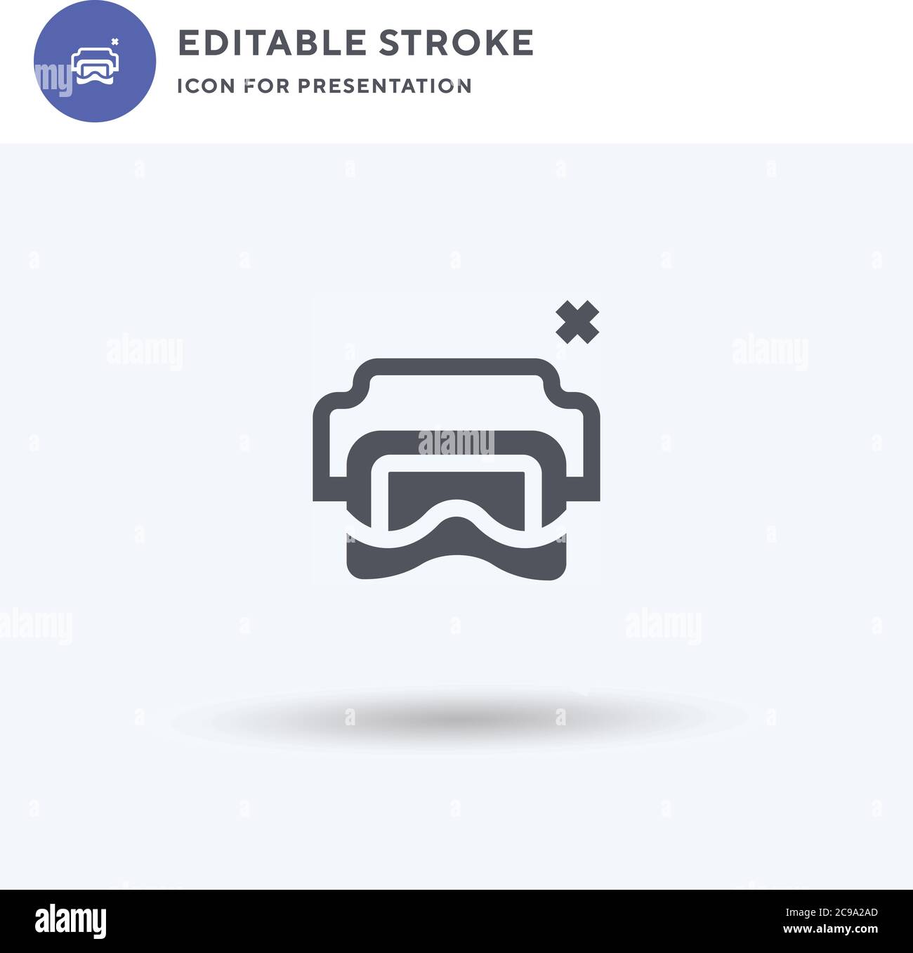 No Mask icon vector, filled flat sign, solid pictogram isolated on ...