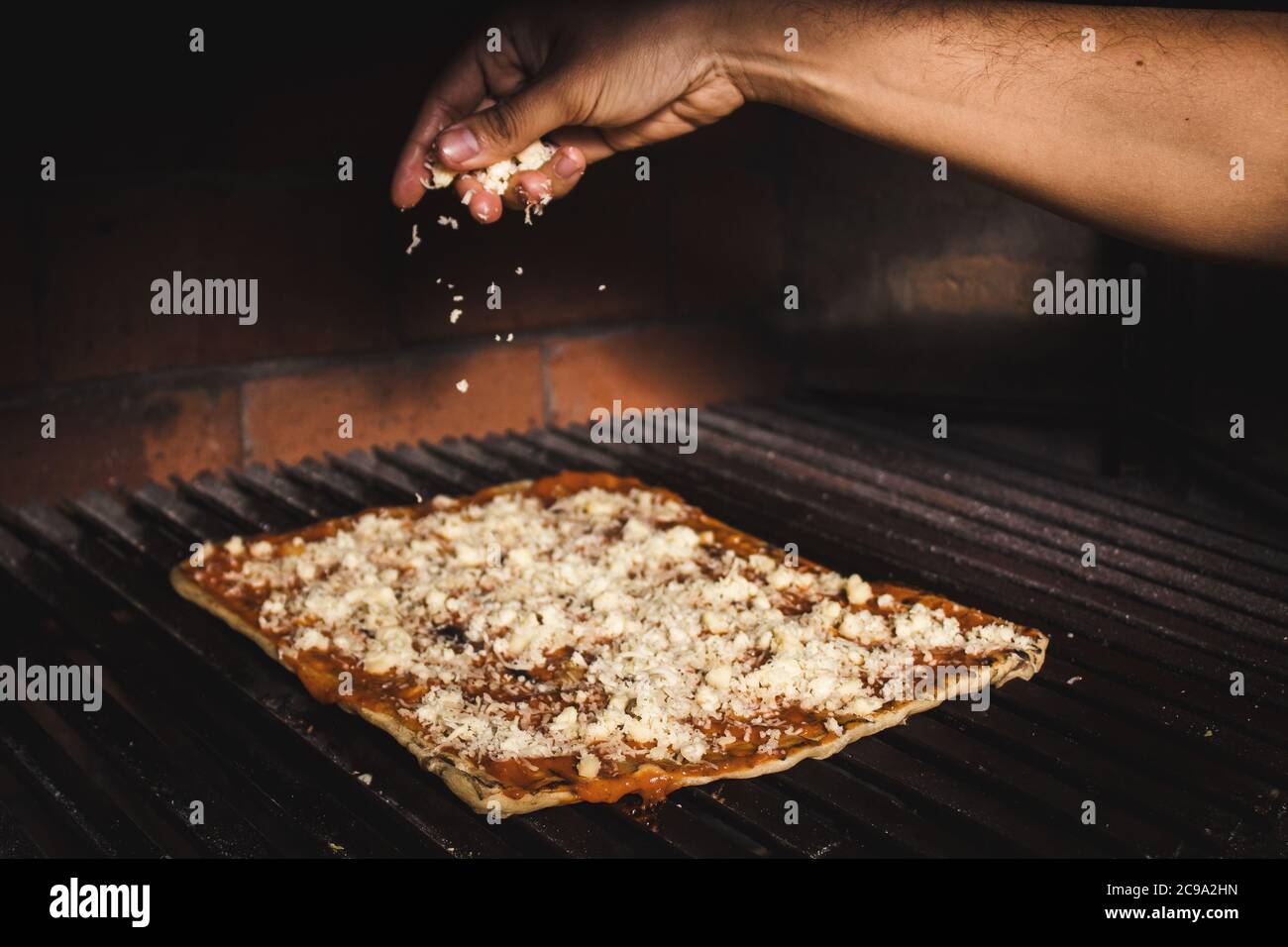Closeup person pouring olive hi-res stock photography and images - Alamy