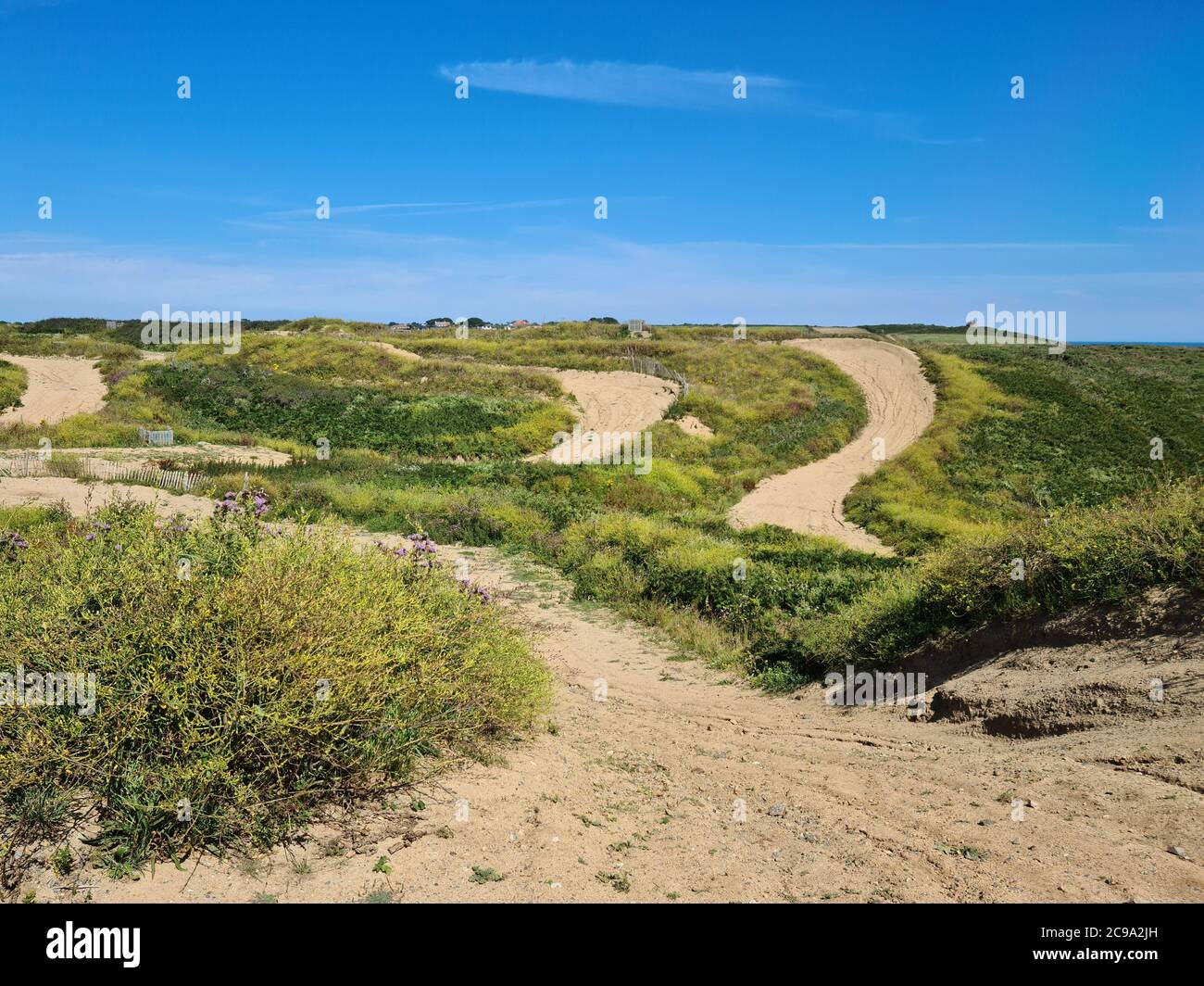 Pleinmont, Motocross Track, Torteval, Guernsey Channel Islands Stock ...