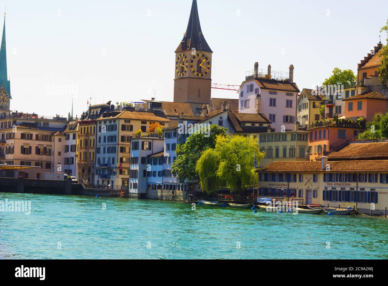 Old town in zurich switzerland hi-res stock photography and images - Alamy
