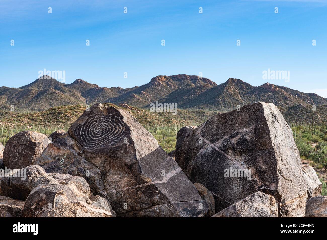 Spiral petroglyph hi-res stock photography and images - Alamy