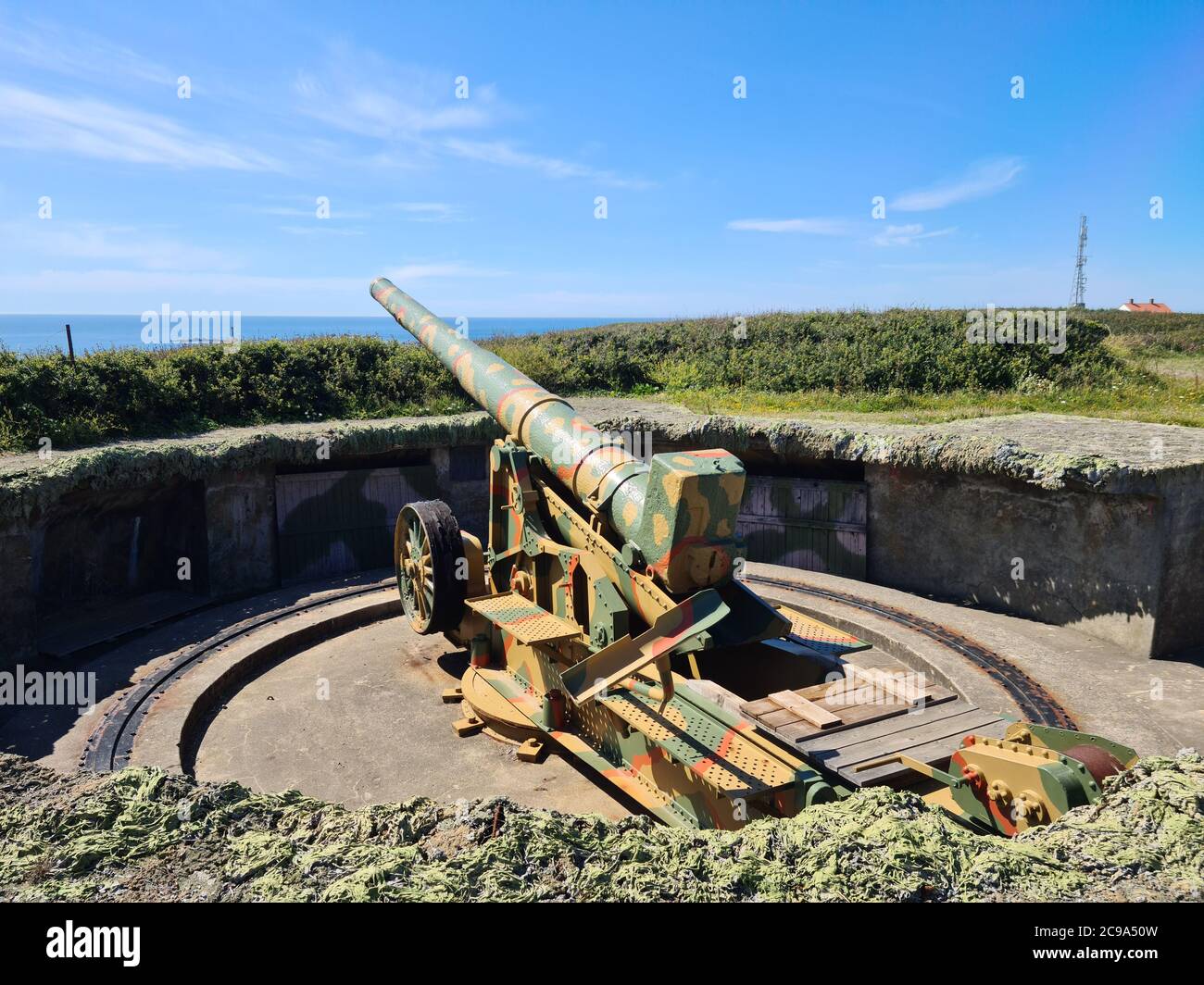 Pleinmont observation tower guernsey hi-res stock photography and ...