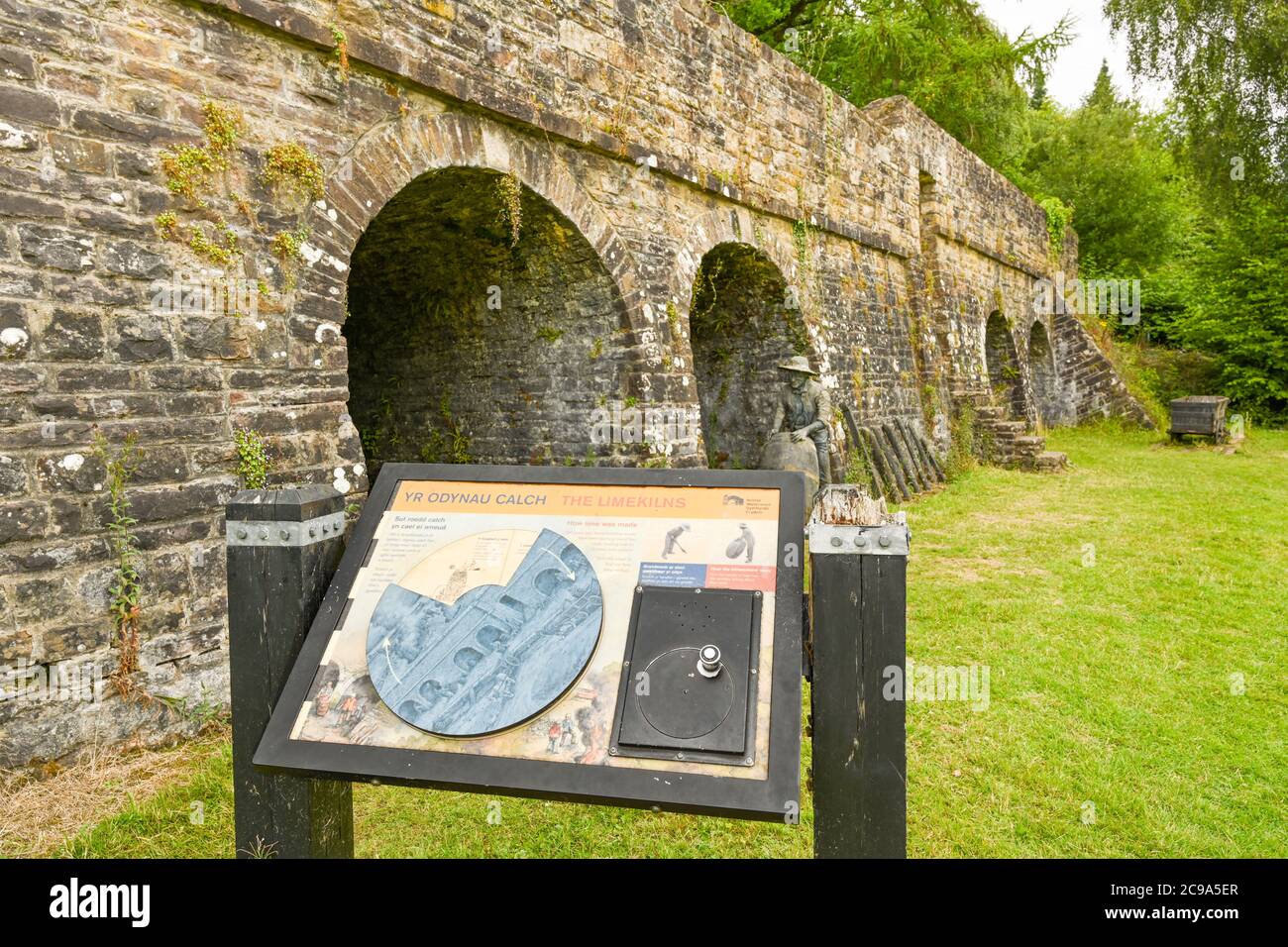 Goytre lime kilns hi-res stock photography and images - Alamy