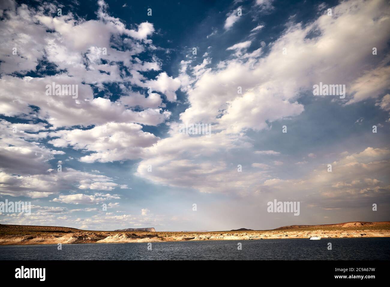 Beautiful scenery of the Lake Powell, Arizona - USA Stock Photo - Alamy