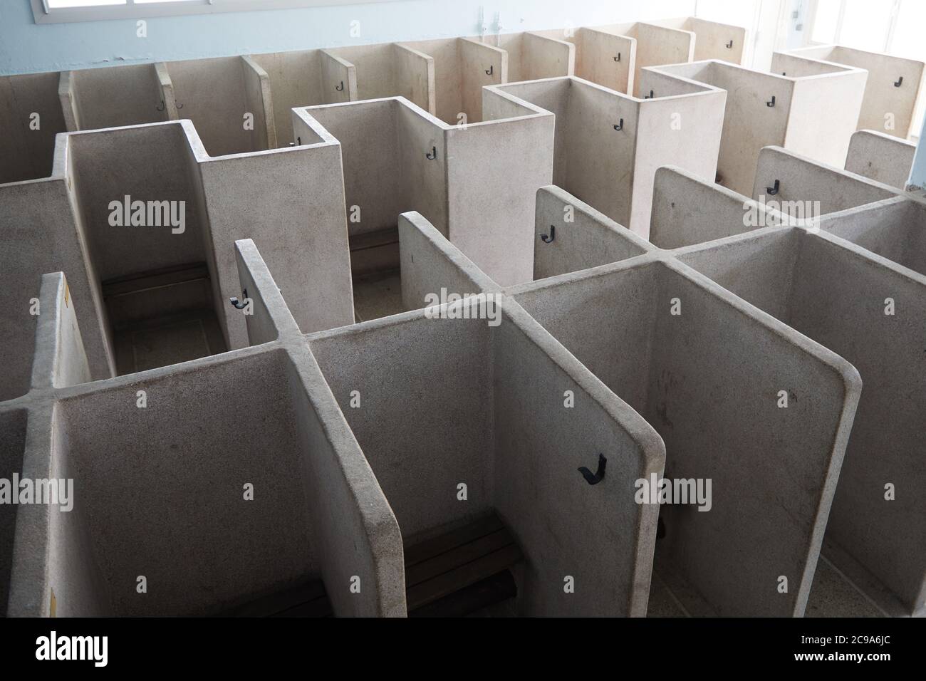 Roubaix velodrome showers hi-res stock photography and images - Alamy