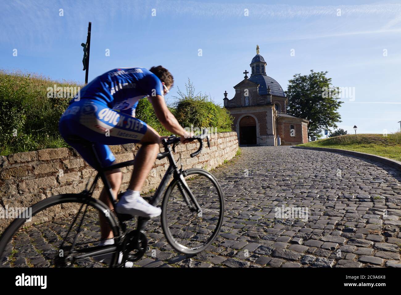 The Chapell of Our Lady of Oudenberg, on top of the Muur climb in ...