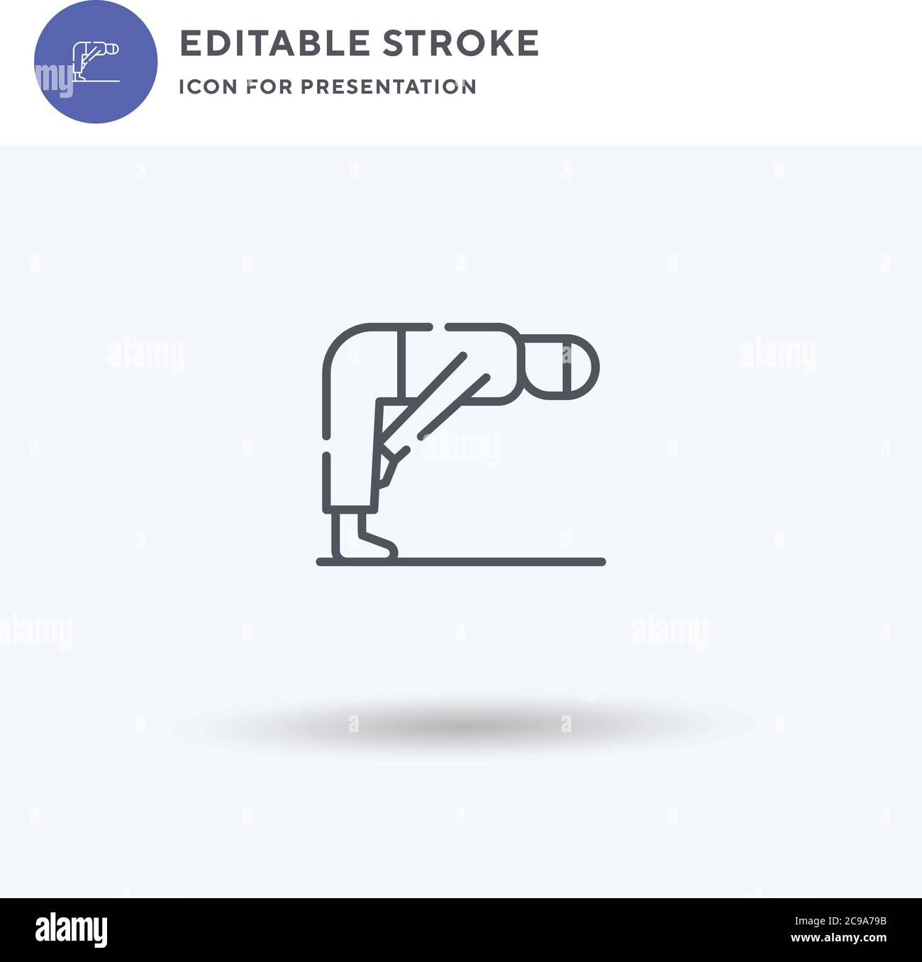 Ruku icon vector, filled flat sign, solid pictogram isolated on white ...