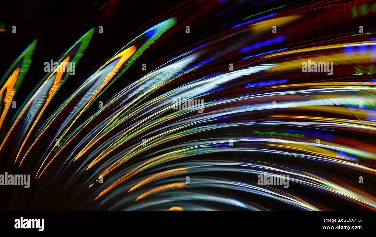 Illustration of interlaced and refracted lights - perfect for ...