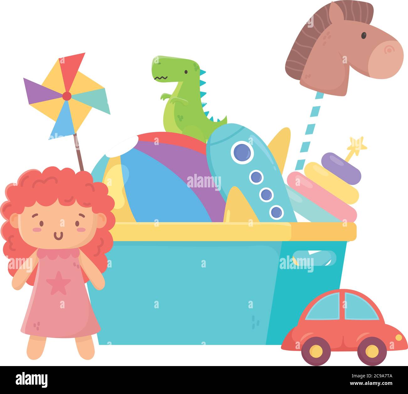 Horse bucket Stock Vector Images - Alamy